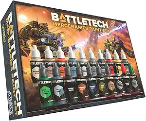 BattleTech: Mercenaries Paint Set — Victory Point Games LLC