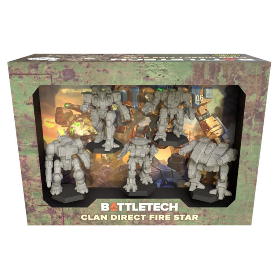 BattleTech - Mercenaries Force Pack - The Clans Direct Fire Star ...