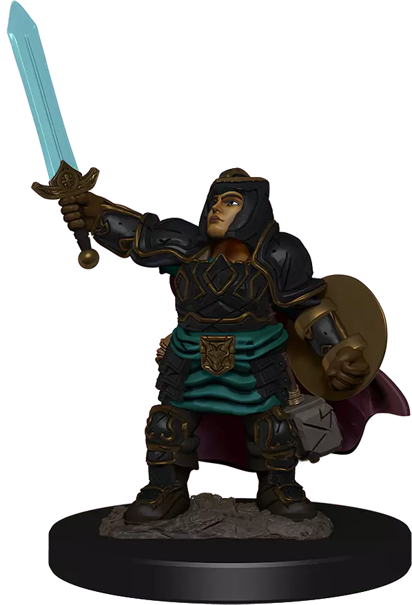 Dungeons & Dragons: Icons of the Realms Premium Miniatures: Dwarf Fema ...